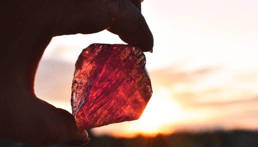 Red Calcite Meaning Properties Benefits Uses - Aurora Gems The Crystal ...
