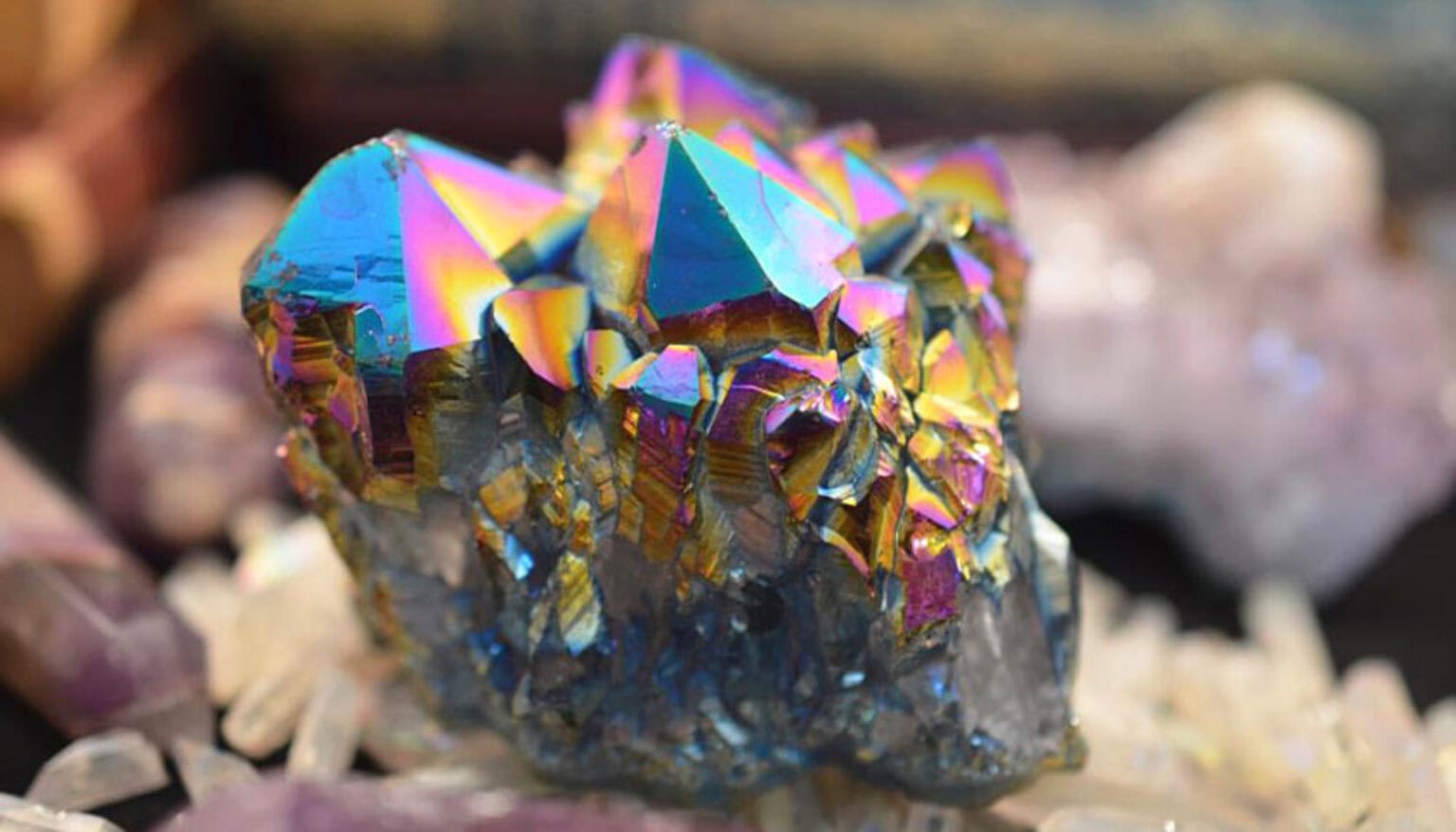 Rainbow Quartz Meaning Properties Benefits Uses - Aurora Gems The ...