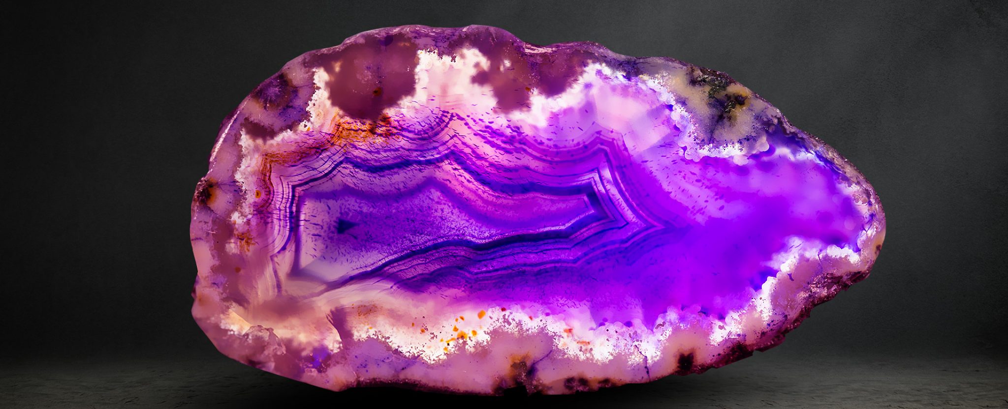 Purple Agate Meaning Properties Benefits Uses - Aurora Gems The Crystal ...