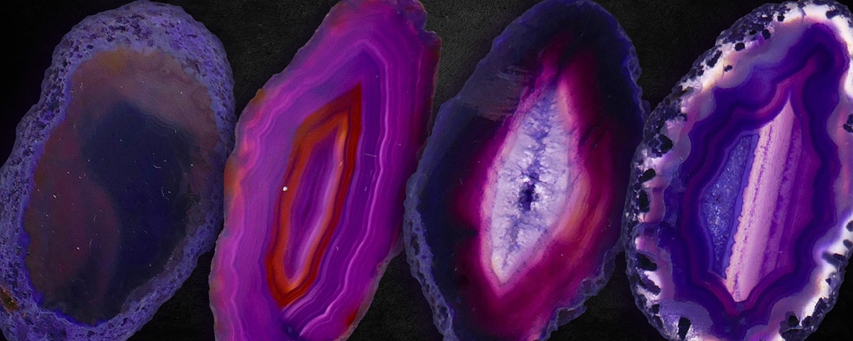Purple Agate Meaning Properties Benefits Uses - Aurora Gems The Crystal ...