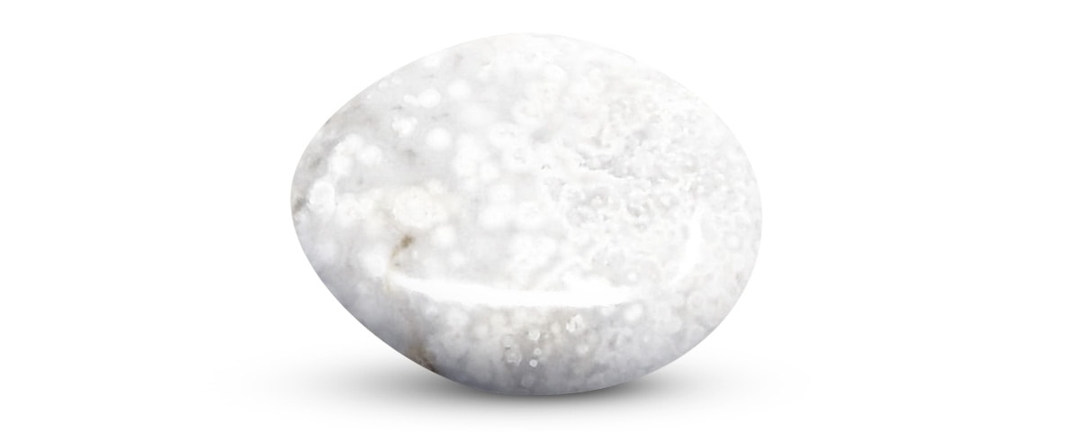 White Jasper Meaning Properties Benefits Uses - Aurora Gems The Crystal ...