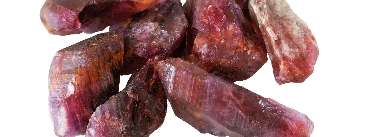 Red Amethyst Meaning Properties Benefits Uses - Aurora Gems The Crystal ...