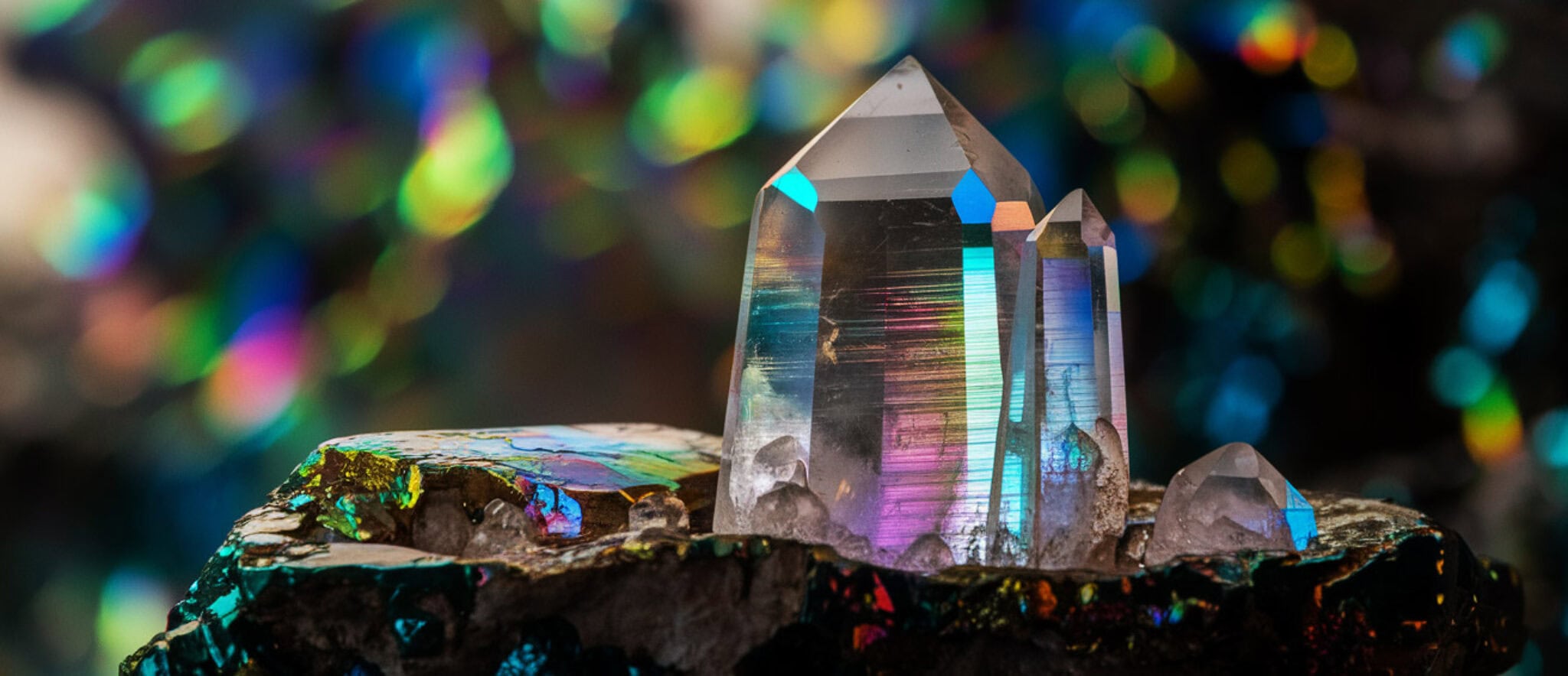 Mystic Quartz Meaning Properties Benefits Uses - Aurora Gems The ...