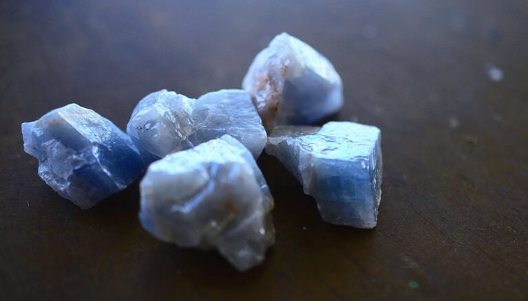 Blue Calcite Meaning Properties Benefits Uses - Aurora Gems The Crystal ...