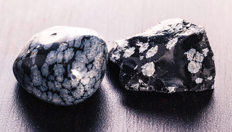 Snowflake Obsidian Meaning Properties Benefits Uses - Aurora Gems The ...