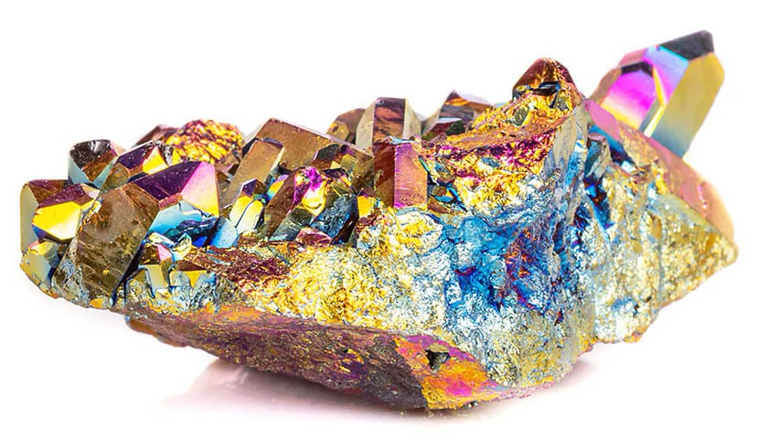Aura Quartz Meaning Properties Benefits Uses - Aurora Gems The Crystal ...