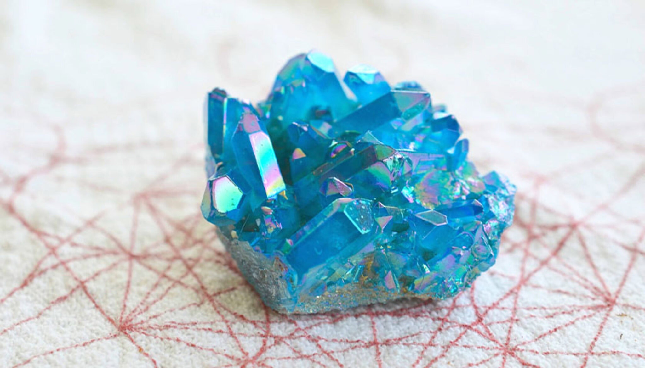 Aura Quartz Meaning Properties Benefits Uses - Aurora Gems The Crystal ...