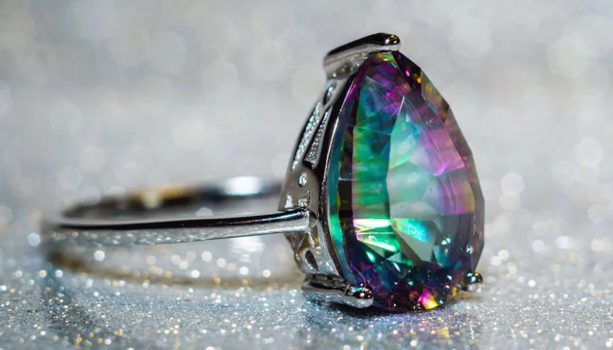 Mystic Topaz Meaning Properties Benefits Uses - Aurora Gems The Crystal ...
